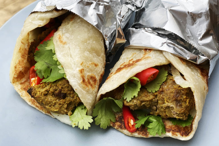 Beef Kathi Rolls - Lala's Kitchen